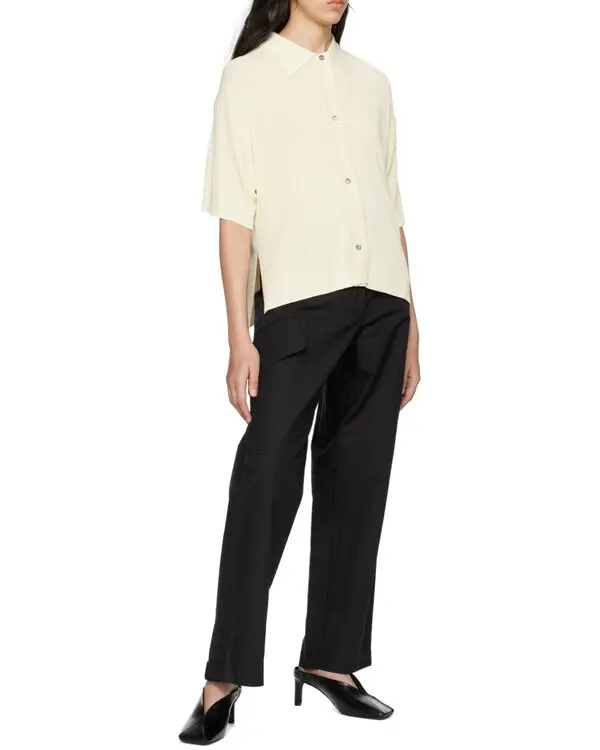 Studio Nicholson High-waisted Tailored Cargo Pants