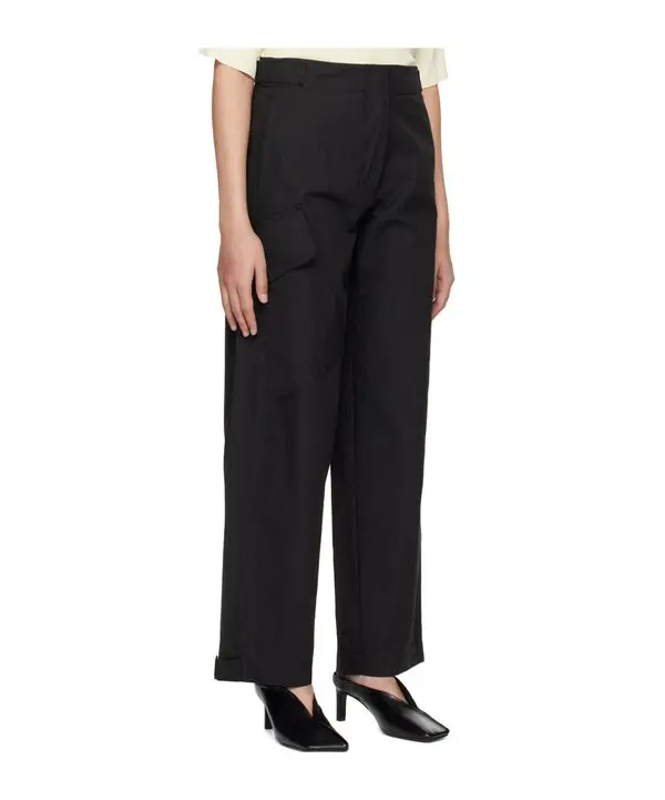 Studio Nicholson High-waisted Tailored Cargo Pants