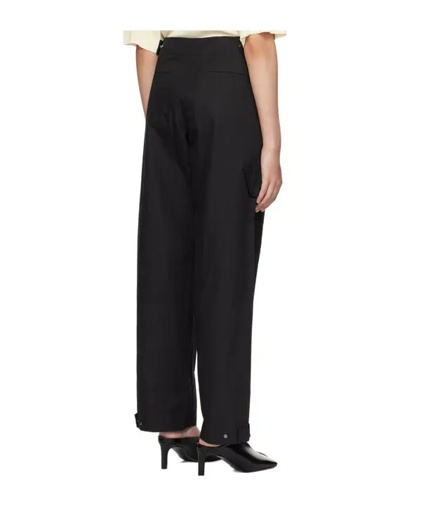 Studio Nicholson High-waisted Tailored Cargo Pants
