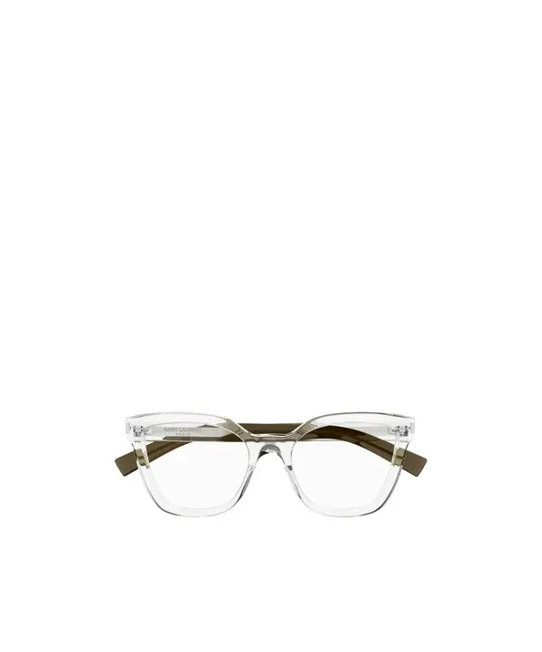 Saint Laurent Rectangular Eyeglasses - White