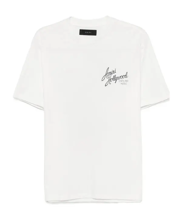 Amiri Open-necked Black Shirt