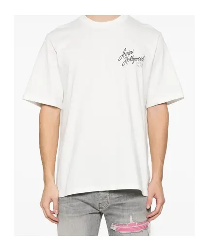 Amiri Open-necked Black Shirt