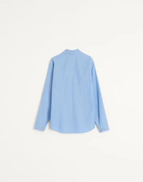 Valentino Garavani Denim Shirt With Cabochons