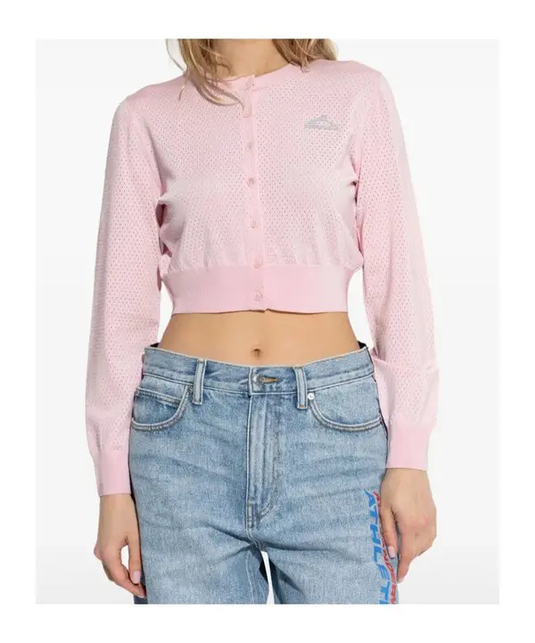 Alexander Wang Logo-embellished Cardigan