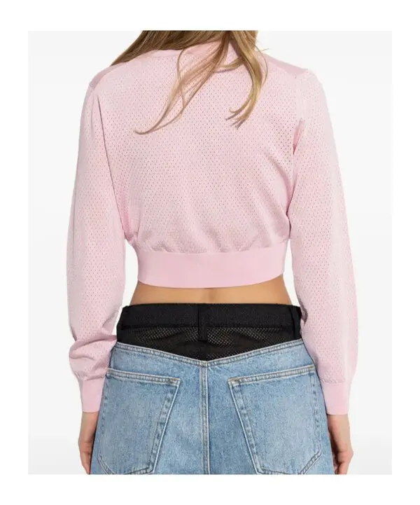Alexander Wang Logo-embellished Cardigan