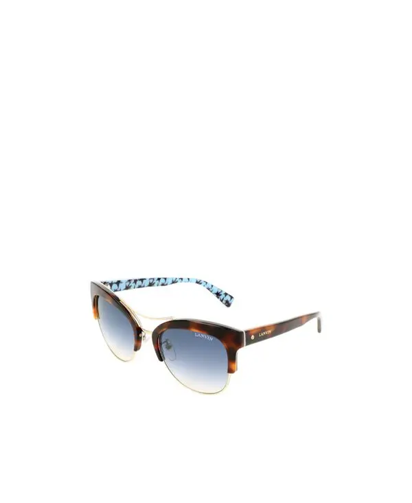 LANVIN Logo Sunglasses - Blue