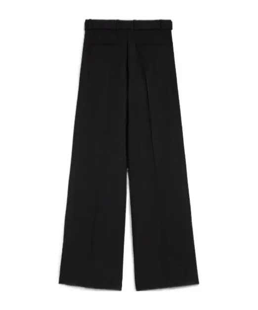 JIL SANDER Gabardine Belted Trousers