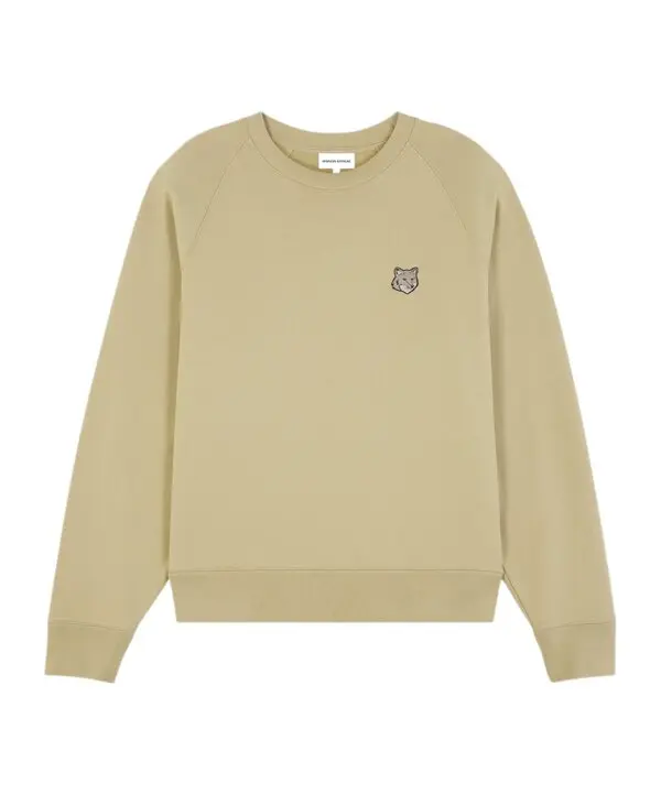 Maison Kitsuné Bold Fox Head Patch Oversized Sweatshirt - Nude