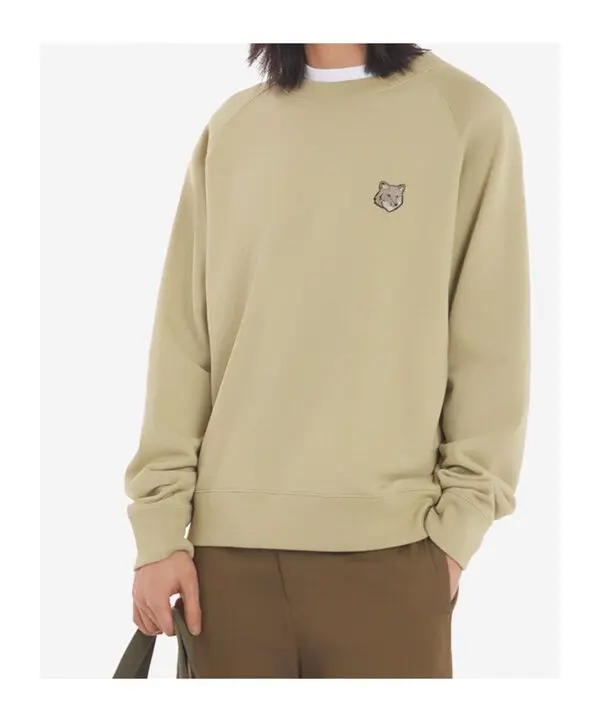 Maison Kitsuné Bold Fox Head Patch Oversized Sweatshirt