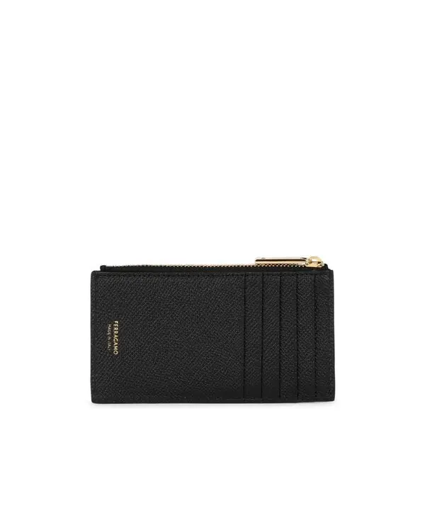 FERRAGAMO Logo Zipper Clip