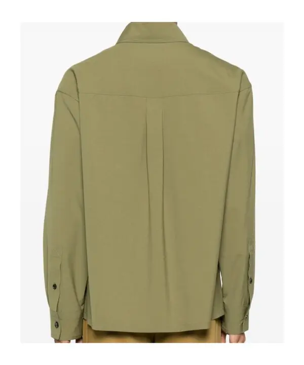 Bottega Veneta Regular Fit Front Zipped Shirt