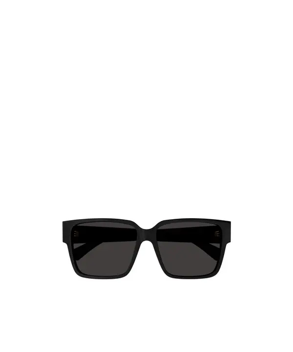 Bottega Veneta Rectangle Frame Sunglasses - Black