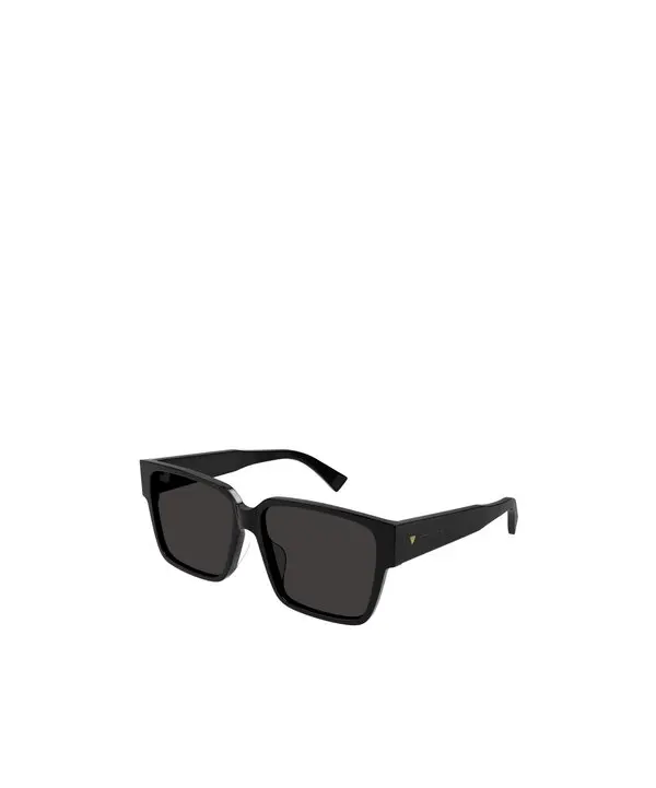 Bottega Veneta Rectangle Frame Sunglasses - Black