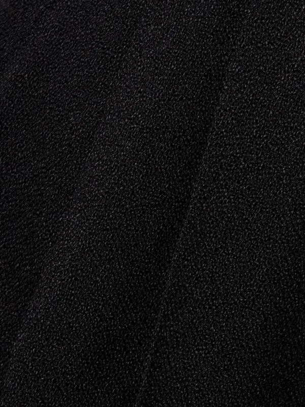 BLAZÉ MILANO Pleated Crepe Straight-leg Pants