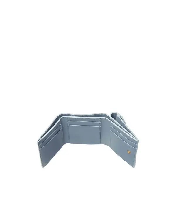 Fendi Ff Diamonds Tri-fold Wallet - Blue