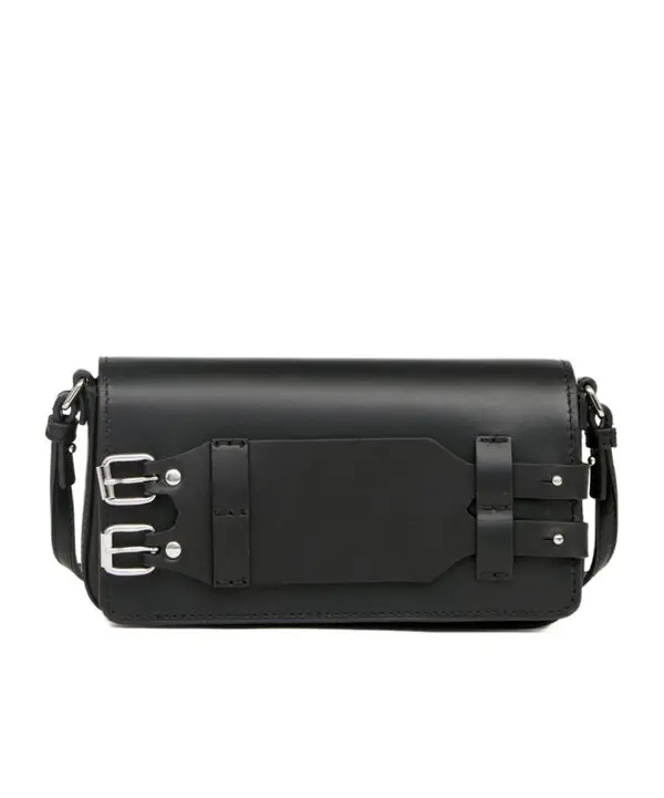 MAISON MARGIELA Small Shoulder Bag With Buckle Detail - Black