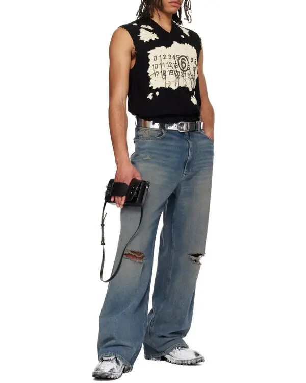 MAISON MARGIELA Small Shoulder Bag With Buckle Detail