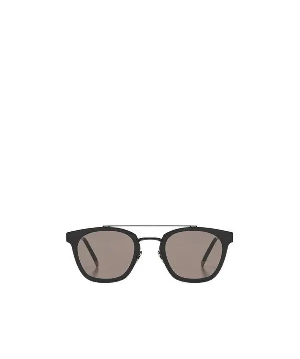 Saint Laurent Round Frame Sunglasses - Gray