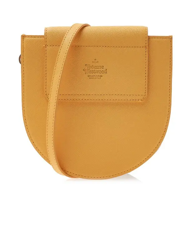 VIVIENNE WESTWOOD Logo Shoulder Bag - Yellow