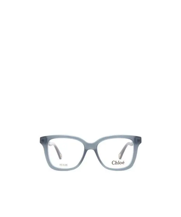 Chloé Logo Lettering Cat-eye Glasses - White