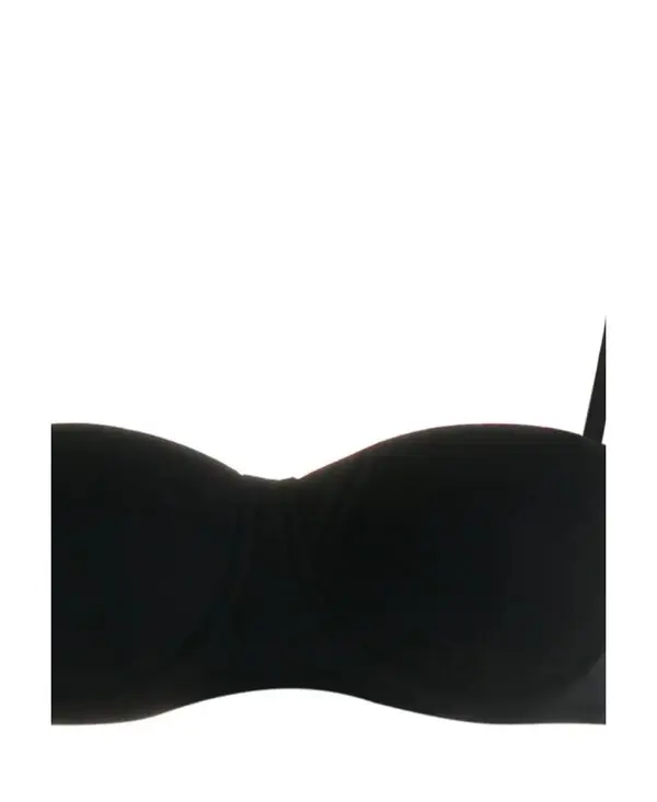 Dolce & Gabbana Balconette Bikini Top With Buckle Detail - Black