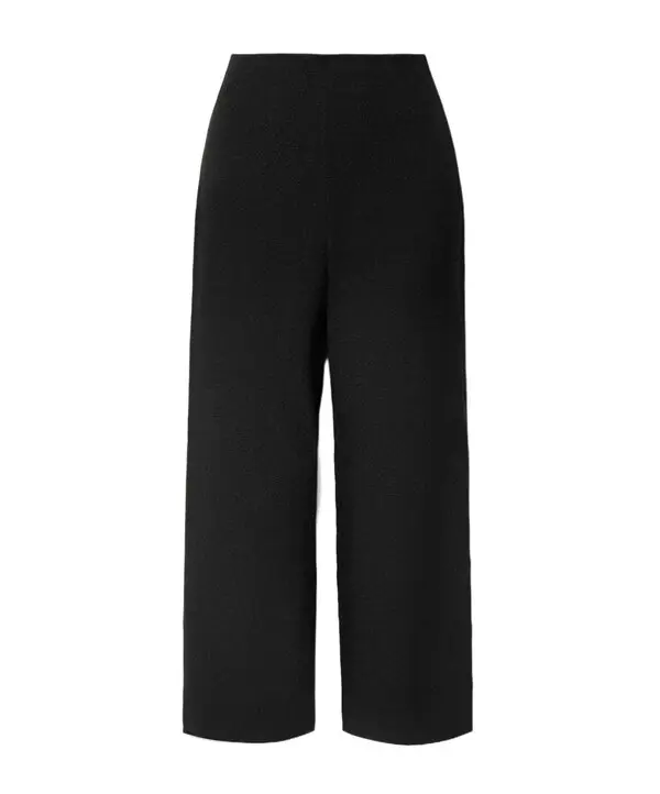 BLAZÉ MILANO Flared Zippered Casual Pants - Black