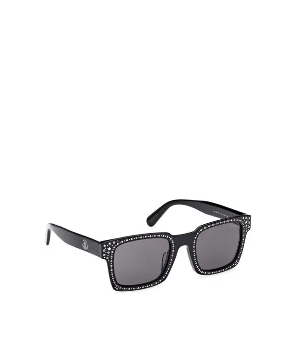 Moncler X Palm Angels Embellished Square Frame Sunglasses