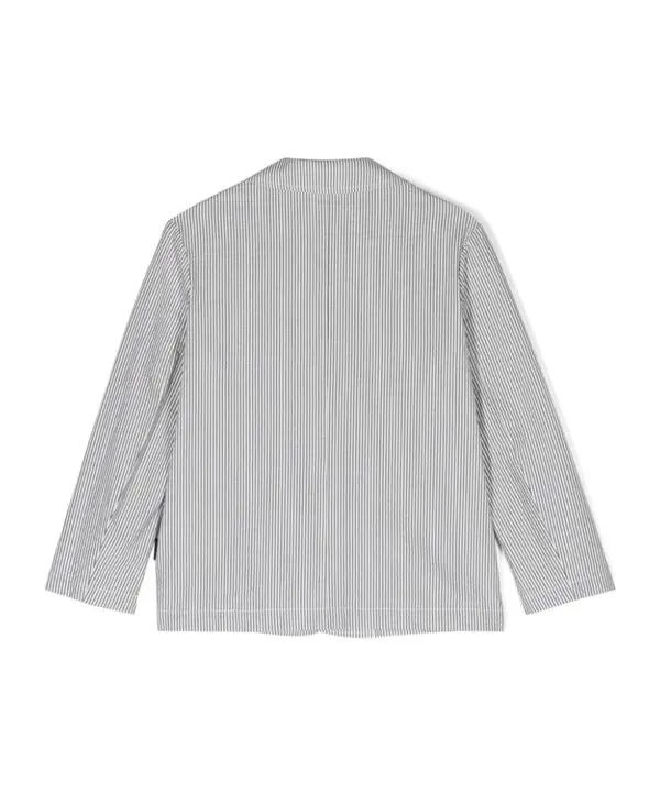 Aspesi Single-breasted Pinstriped Blazer