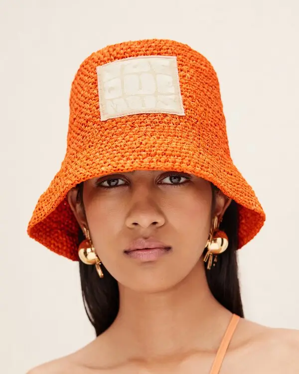 Jacquemus Le Bob Ficiu Bucket Hat