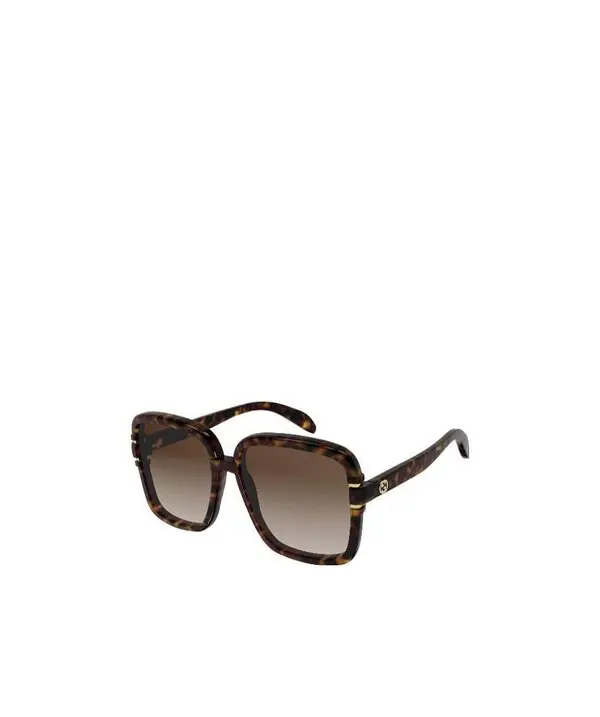 Gucci Square Frame Sunglasses - Black