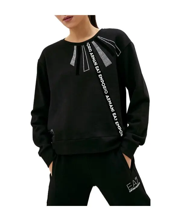 EA7 Logo Detail Hoodie