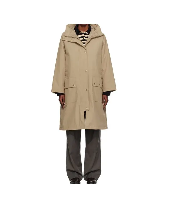 Barbour Catalina Waterproof Jacket - Military Brown