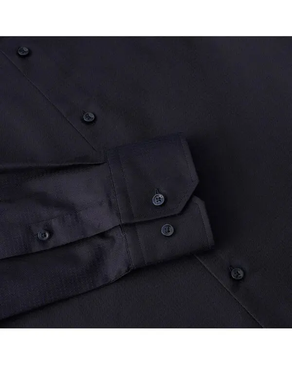 Hugo Boss Long-sleeved Shirt - Dark Blue