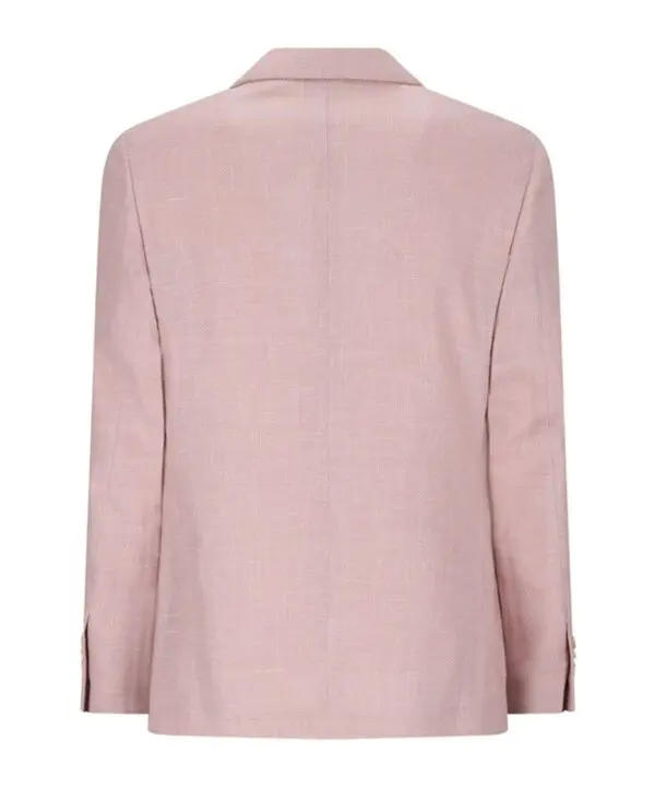 LARDINI Single Breasted Blazer Jacket - Pink