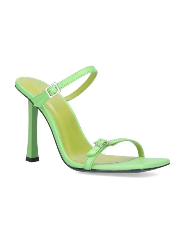 By Far Buck-down Detail Sandals