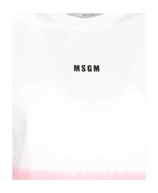 MSGM Logo Detail T-shirt