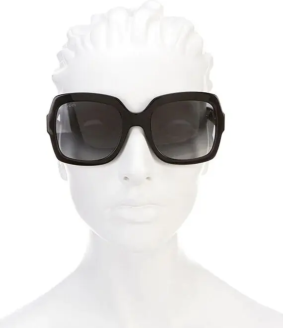 Gucci Square Frame Sunglasses - Black