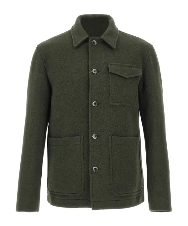 Herno Lapel Collar Jacket - Black