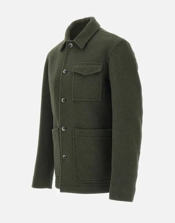 Herno Lapel Collar Jacket - Black