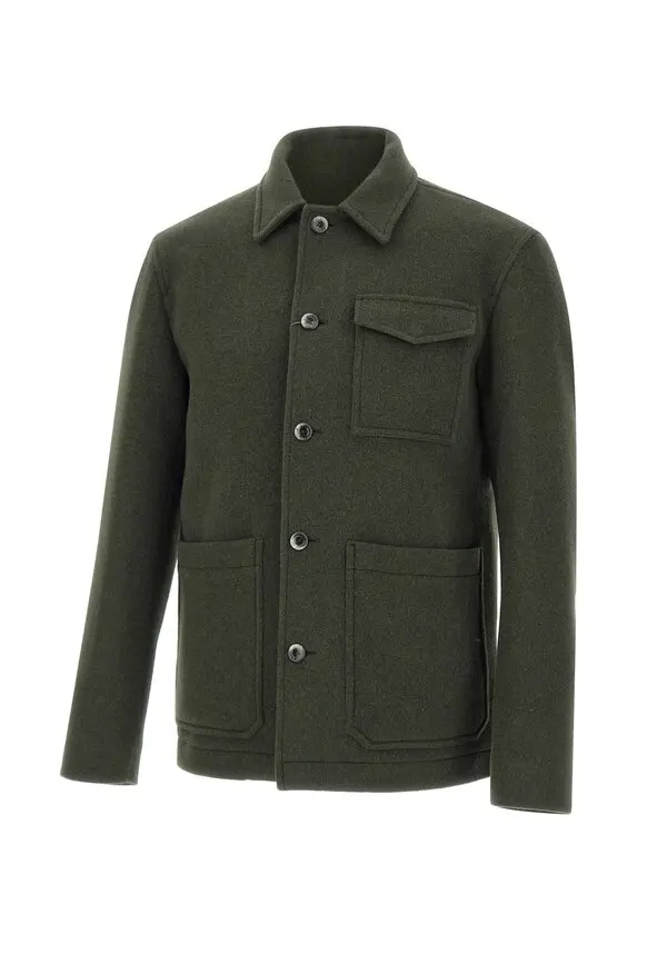 Herno Lapel Collar Jacket - Black
