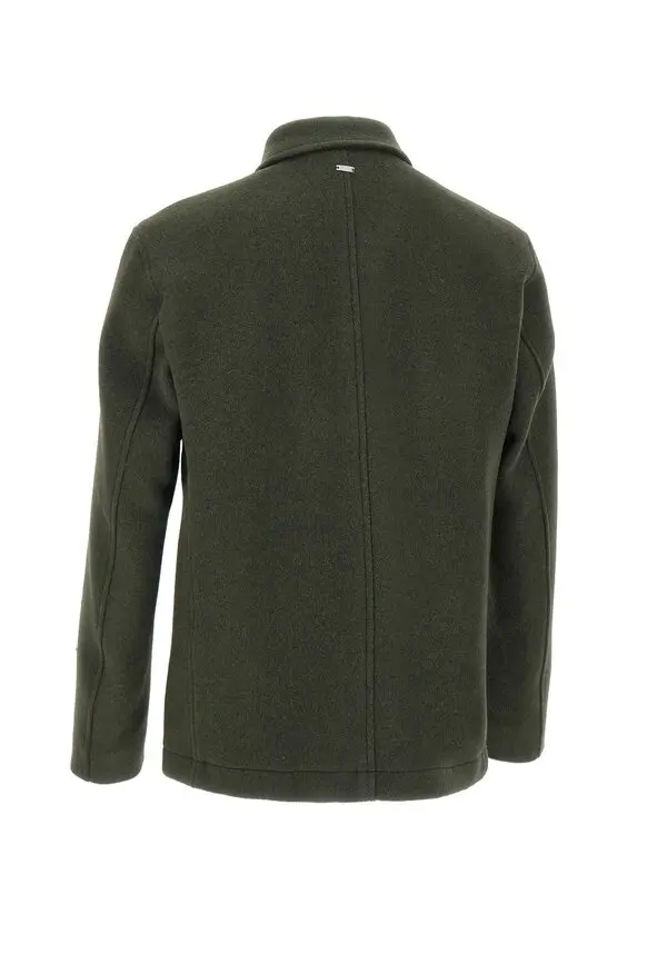 Herno Lapel Collar Jacket - Black