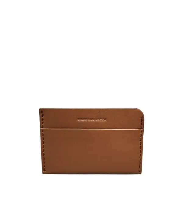 Dries Van Noten Letter Detail Clip - Brown