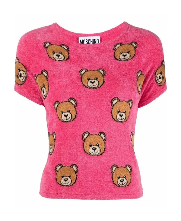 Moschino Teddy Bear Print T-shirt