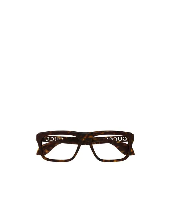 Gucci Square Frame Eyeglasses - Black