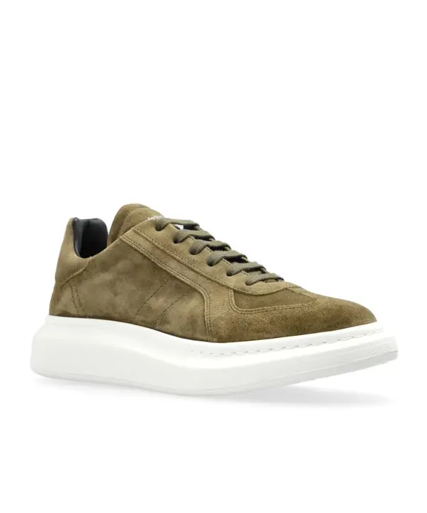 Alexander McQueen Oversized Retro Lace-up Sneakers - Green