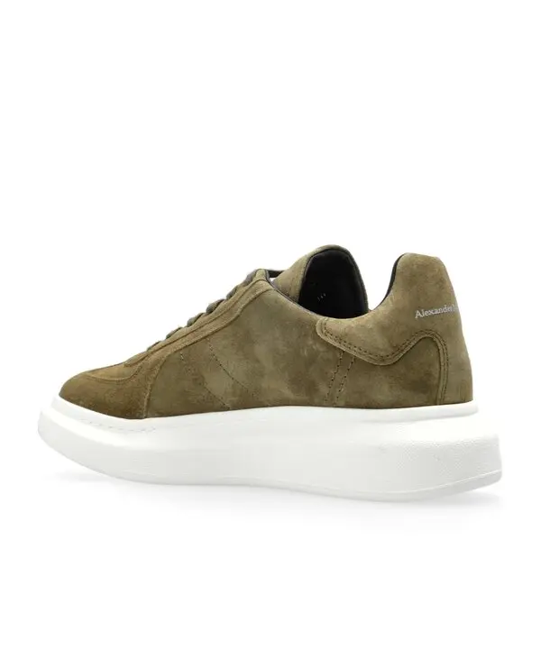 Alexander McQueen Oversized Retro Lace-up Sneakers - Green