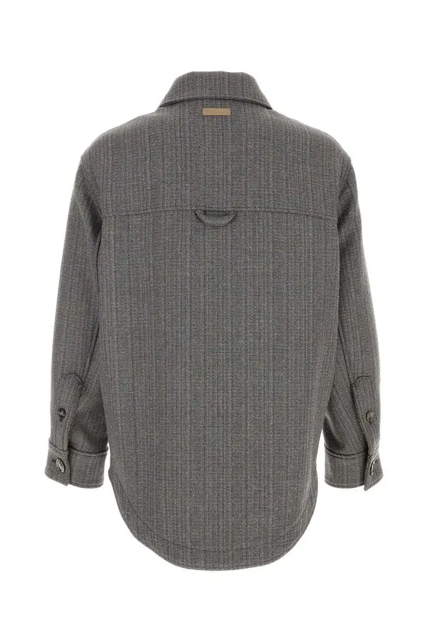 Ami Herringbone Overshirt