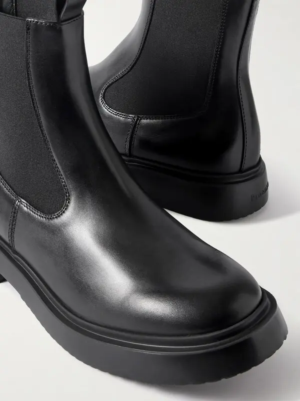 Proenza Schouler Leather Chelsea Boots - Black