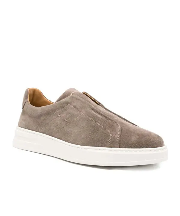 HENDERSON BARACCO Suede Sneakers - White
