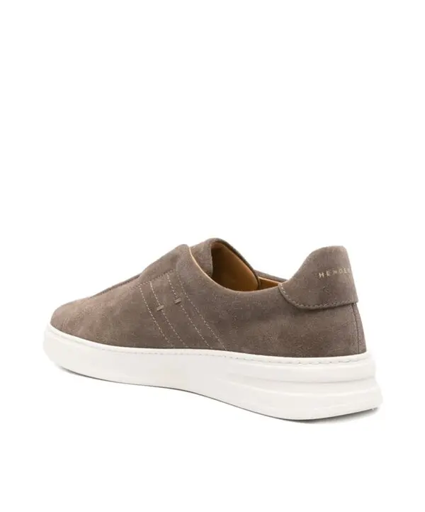 HENDERSON BARACCO Suede Sneakers - White